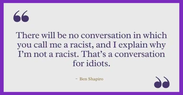 75 Famous Ben Shapiro Quotes on Leftists, Transgenders